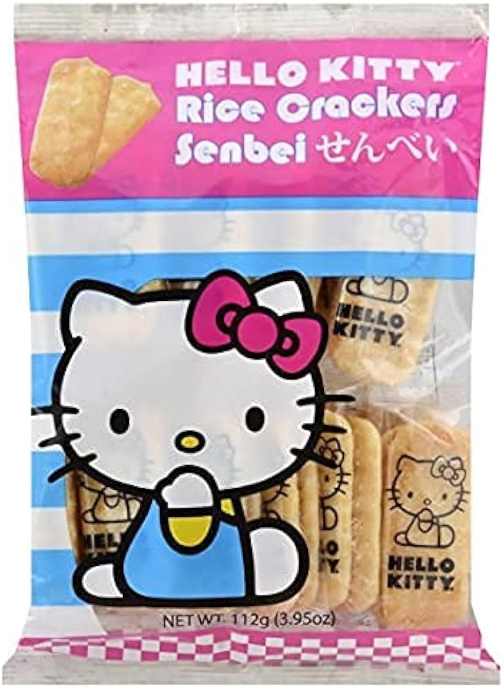 Hello Kitty Rice Cracker Senbei 112g – Victoria Grocery